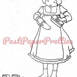 Vintage Printable Coloring Book Pages Holly Hobbie House of Coloring ...