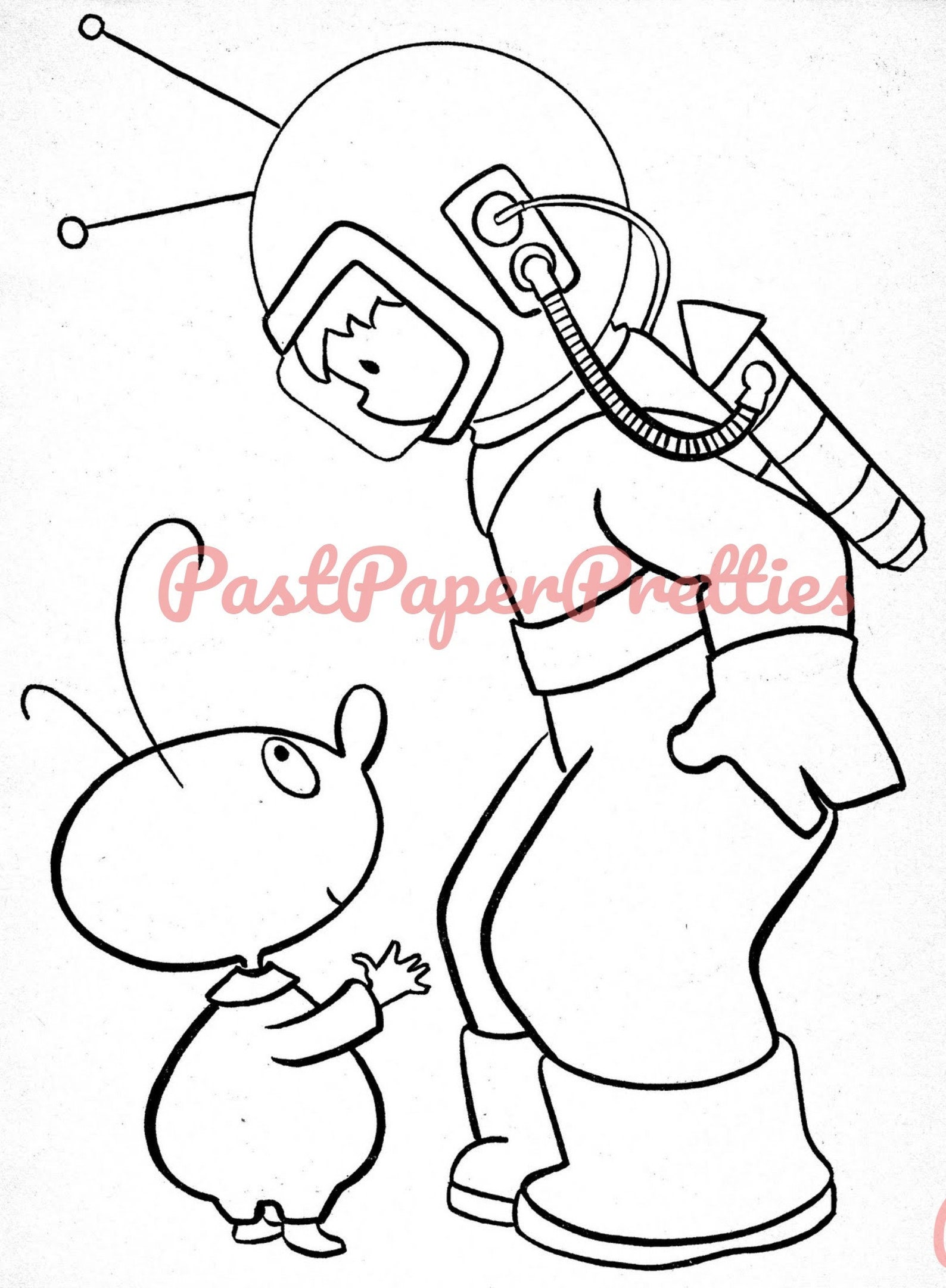 Vintage Coloring Pages Lots to Color Coloring Book C. 1963 - Etsy