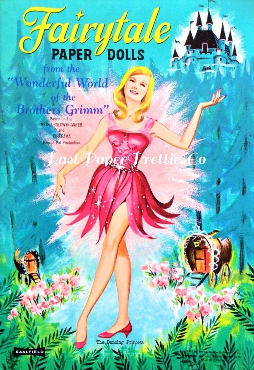 Vintage Fairytale Paper Dolls Brothers Grimm 1963 Printable PDF Instant ...