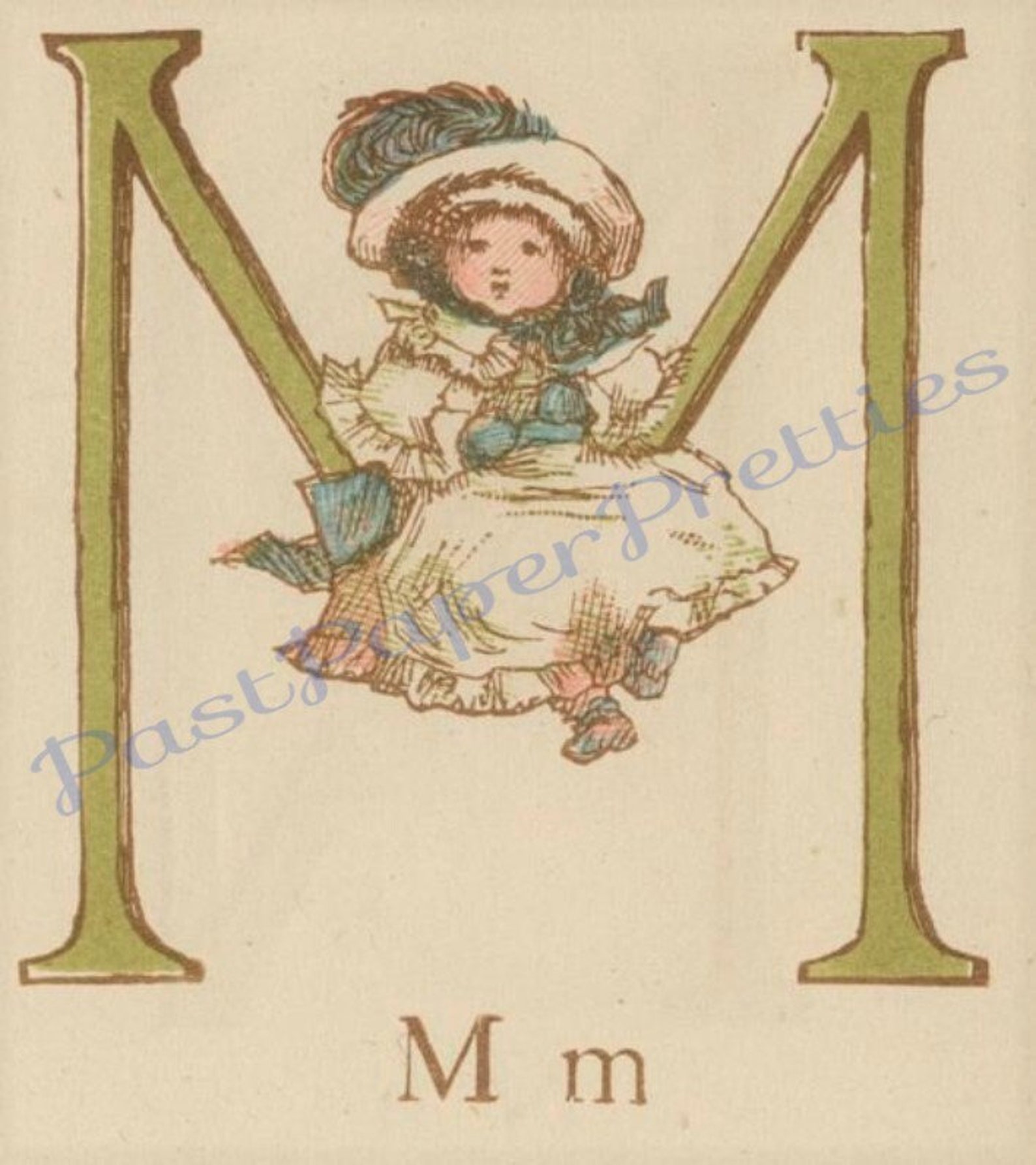 Vintage Antique Printable Victorian Children Abcs Alphabet Letters ...