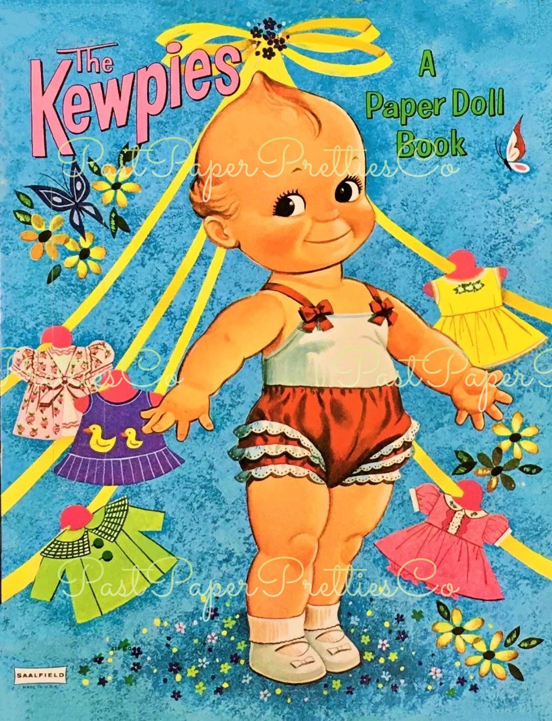 Vintage Paper Dolls the Kewpies Book Retro 1963 Printable PDF - Etsy