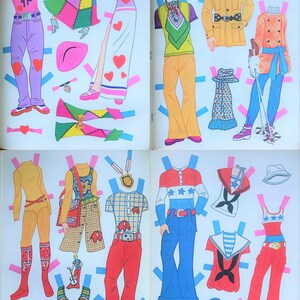 Vintage Paper Dolls Mods Matchin' C. 1975 Printable PDF Instant Digital ...
