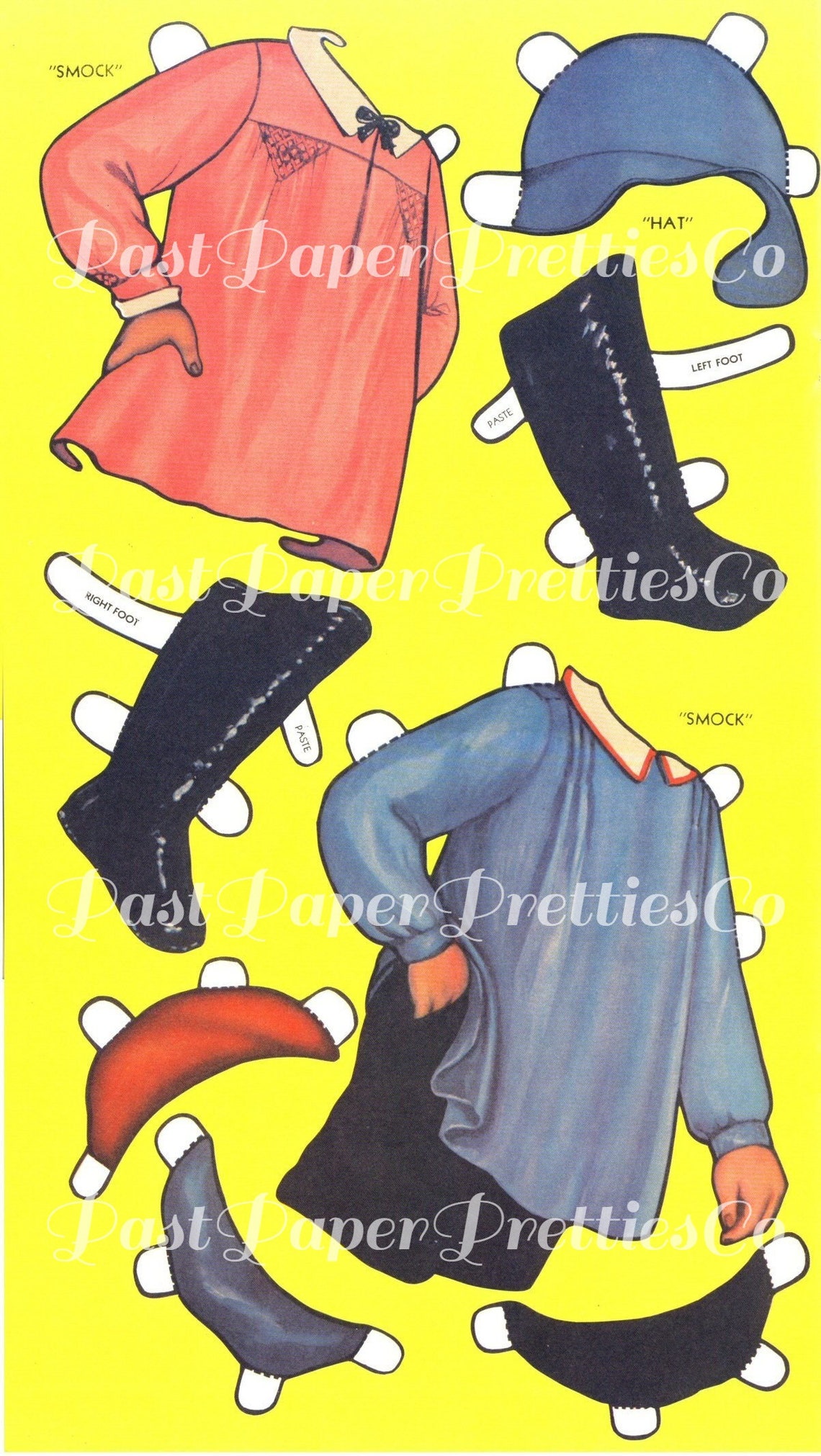Vintage Paper Dolls Winnie the Pooh Christopher Robin Cut-out Dolls ...