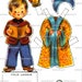 Vintage Christmas Paper Dolls School Children Nativity Christmas Play ...