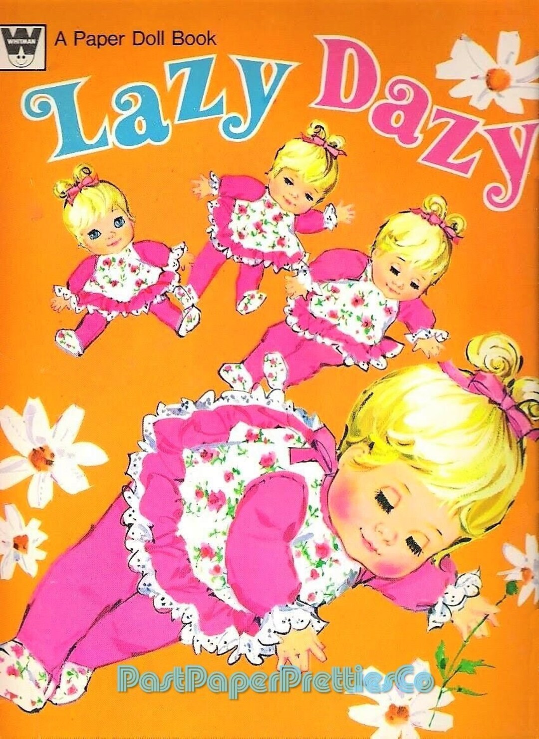 Vintage Lazy Daizy Doll Paper Dolls Retro 1973 Printable PDF Instant ...