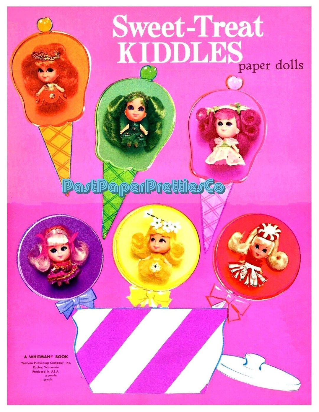 Vintage Paper Dolls Sweet Treat Liddle Kiddles 1969 Printable PDF ...