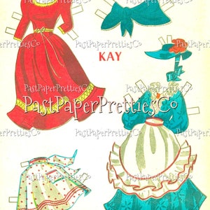 Vintage Paper Dolls Country Jamboree Doll Book 1950s Printable PDF ...