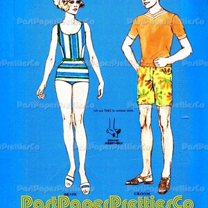 Vintage Bridal Paper Dolls 1971 Printable PDF Instant Digital Download Groovy Hippie Chick ...