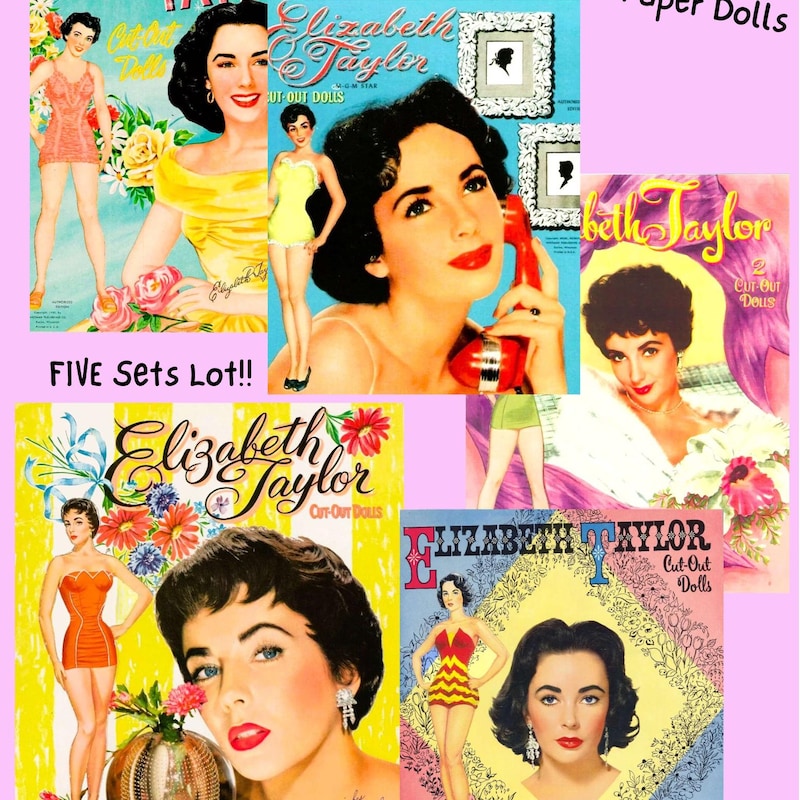 Actress Paper Dolls Pdf - Etsy