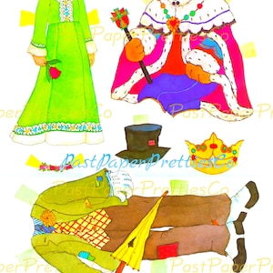 Vintage Paper Dolls the Wizard of Oz 1976 PDF Printable Instant Digital ...
