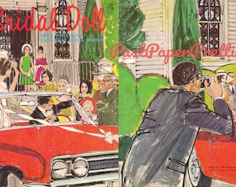 Vintage Wedding Paper Doll Printable PDF JPEG bridal Paper - Etsy UK