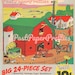 Vintage Printable Fun Farm Paper Craft Instant Digital Download ...