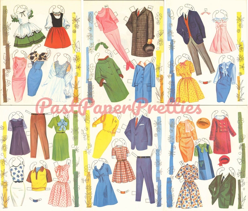 Vintage Karen Paper Dolls 90 Bristol Court TV Show C. 1965 - Etsy