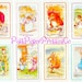 Vintage Retro Peter Rabbit Rummy Playing Card Images Collage Sheets ...