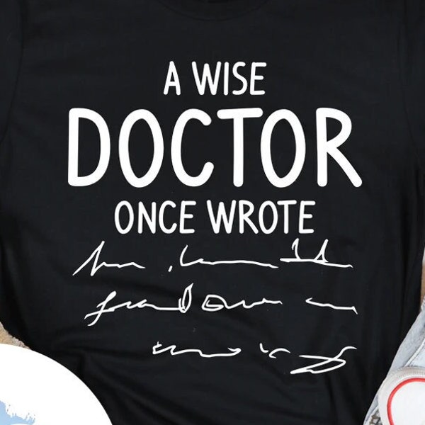 A Wise Dr Once Wrote Svg - Etsy