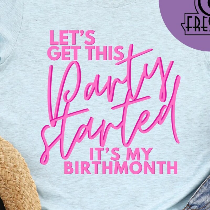 Lets Get This Party Started Tshirt - Etsy