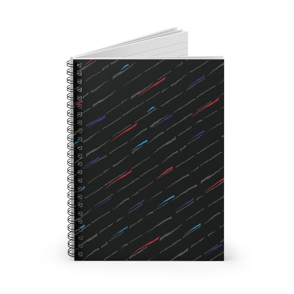 Motorsport Rain Notebook - Etsy