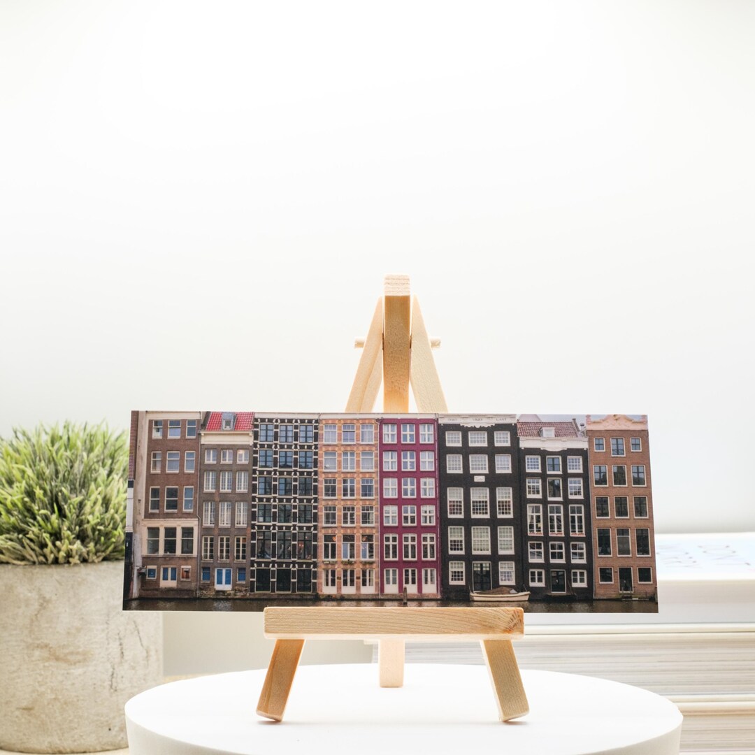 Amsterdam Canal Houses Bookmark | Dutch Travel Book Gift | Holland ...