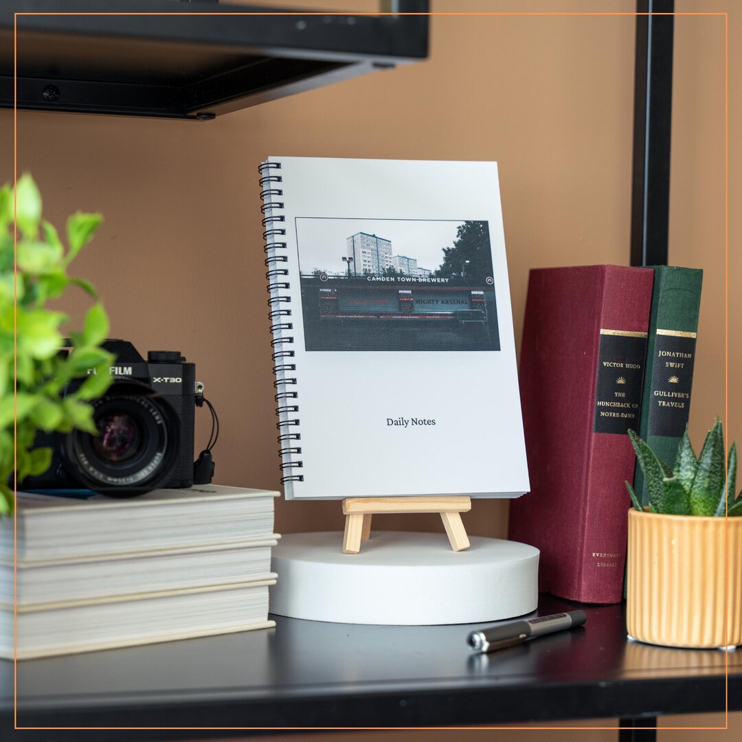 Arsenal FC the Emirates Stadium A5 Custom Notebook | Multiple Inner ...