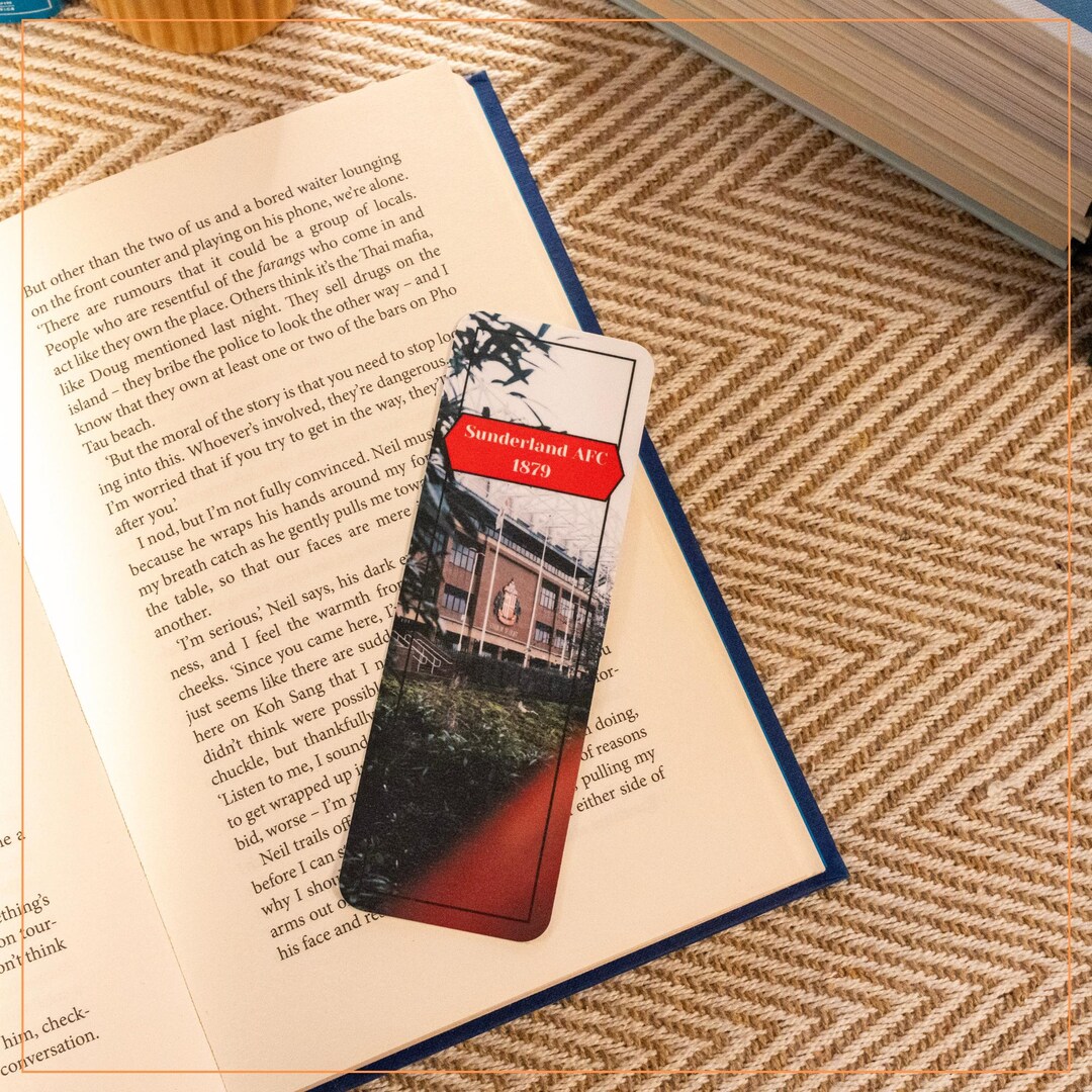 Sunderland AFC Stadium of Light Bookmark | Book Lovers Gift | Football ...