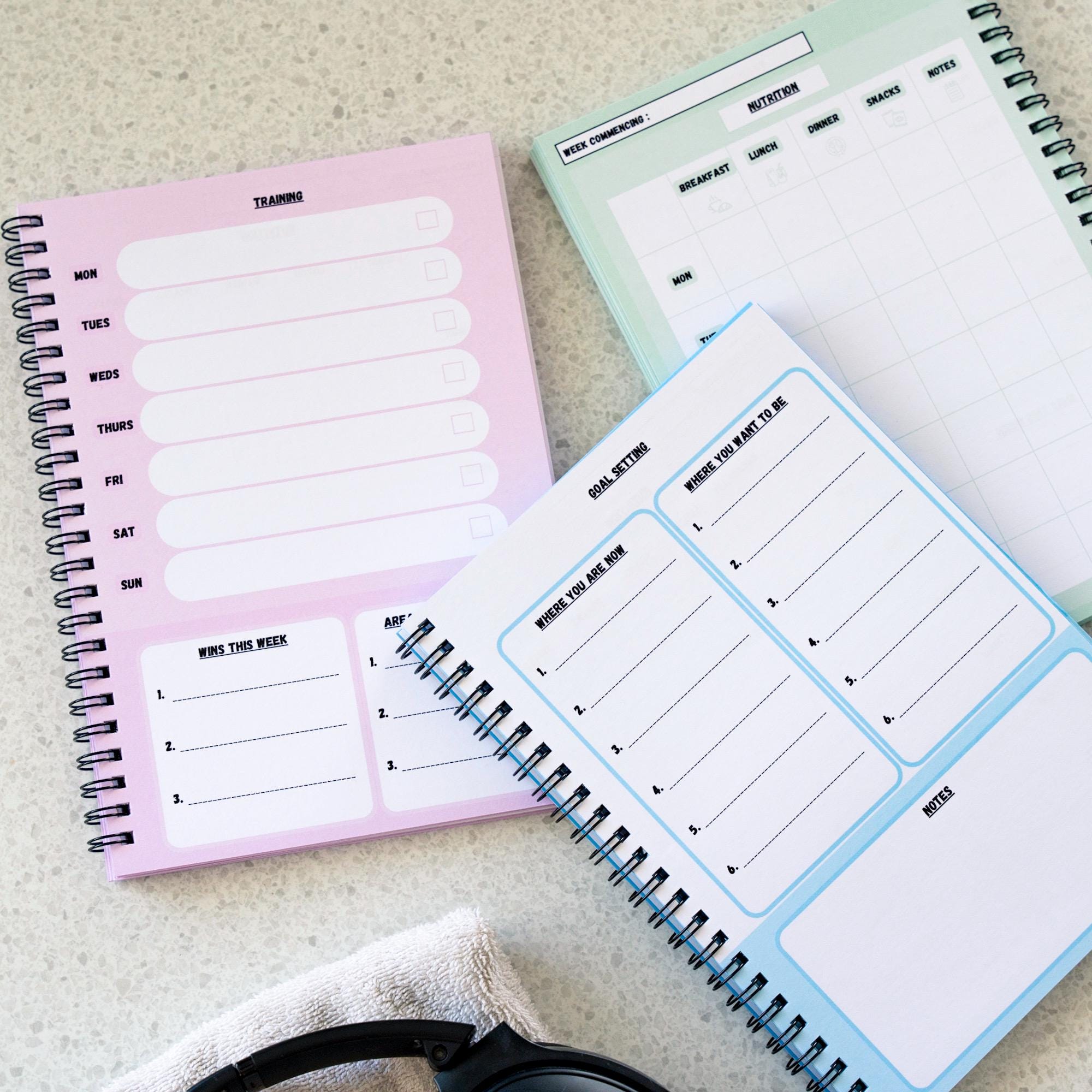 52 Week Transformation Journal Nutrition & Exercise Tracker Health ...