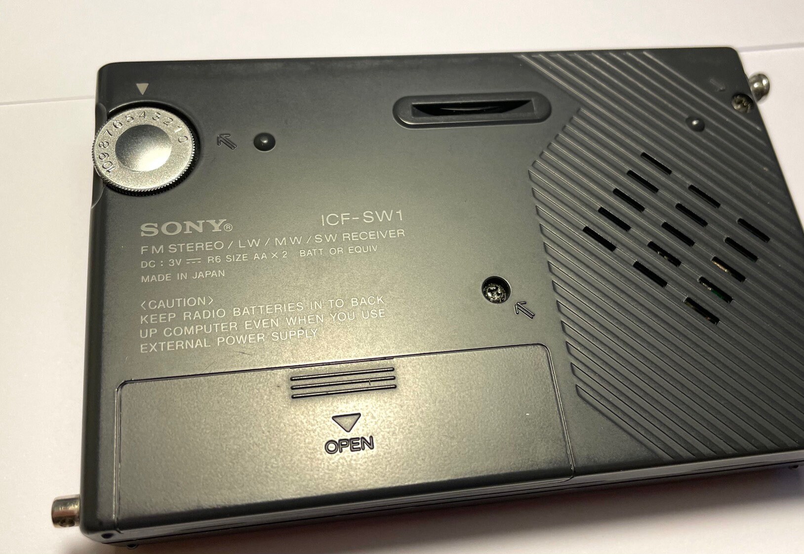 Sony ICF-SW1 Short Wave Portable Radio - Etsy