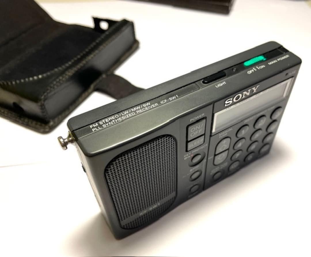 Sony ICF-SW1 Short Wave Portable Radio - Etsy