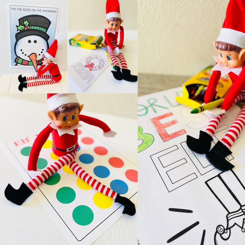 Printable Classroom Elf Kit, 15 Day Elf Kit, Classroom Elf Letter ...