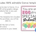 Editable Easter Cards for Students From Teacher, Easter Gift Tags ...