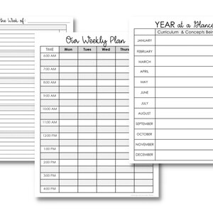 Teacher Planner 2023-24, Teacher Binder, Printable Lesson Planner ...