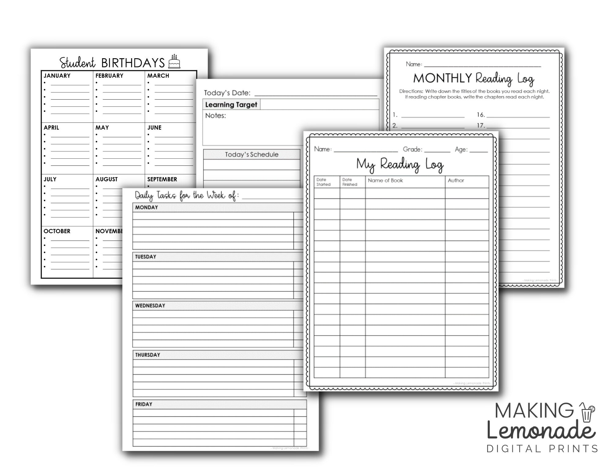 Homeschool Planner Homeschool Binder Digital Download - Etsy