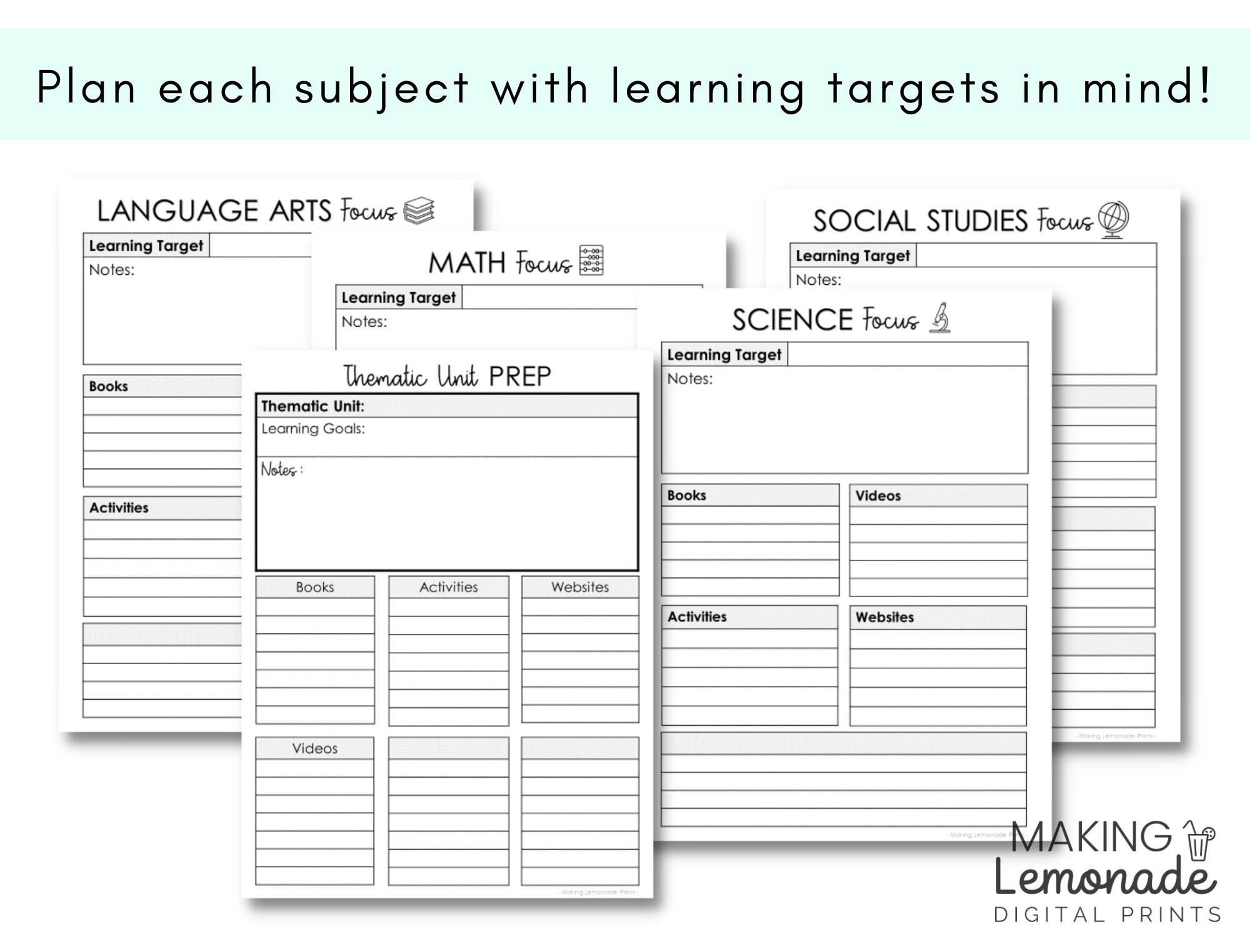 Homeschool Planner Homeschool Binder Digital Download - Etsy