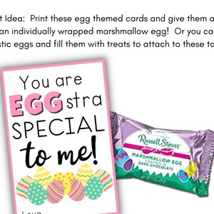 Editable Easter Cards for Students From Teacher, Easter Gift Tags ...