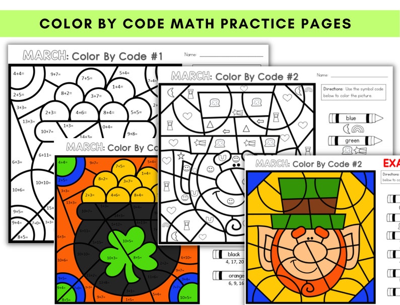 St. Patrick's Day Activities Bundle, St. Patrick's Day Printables ...