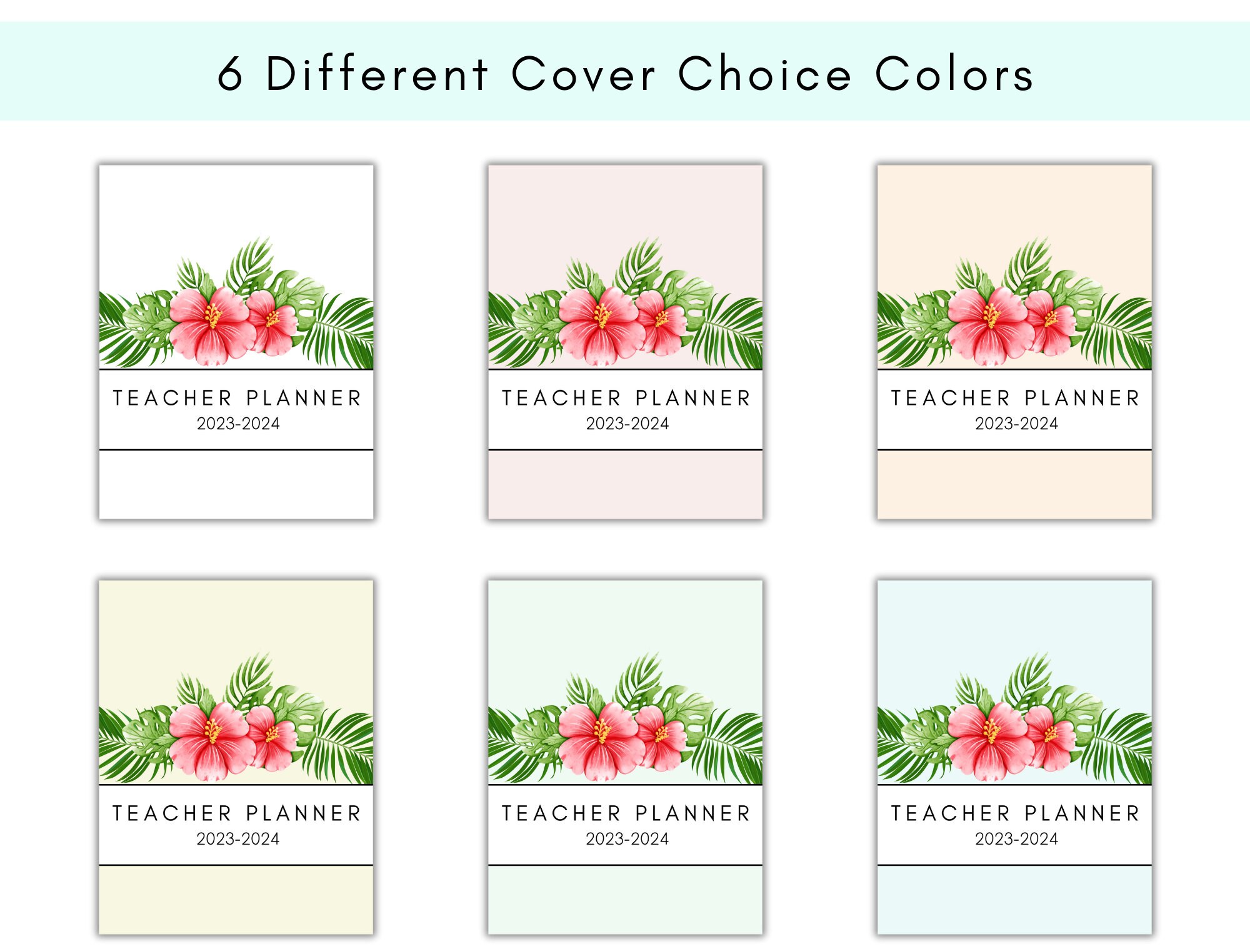 Teacher Planner 2023-24, Teacher Binder, Lesson Planner, Printable ...