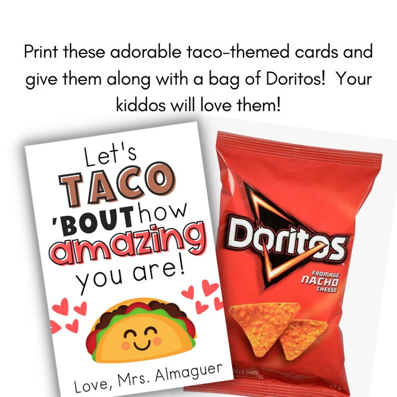 Printable Valentine Cards for Students From Teacher, Teacher Valentine ...