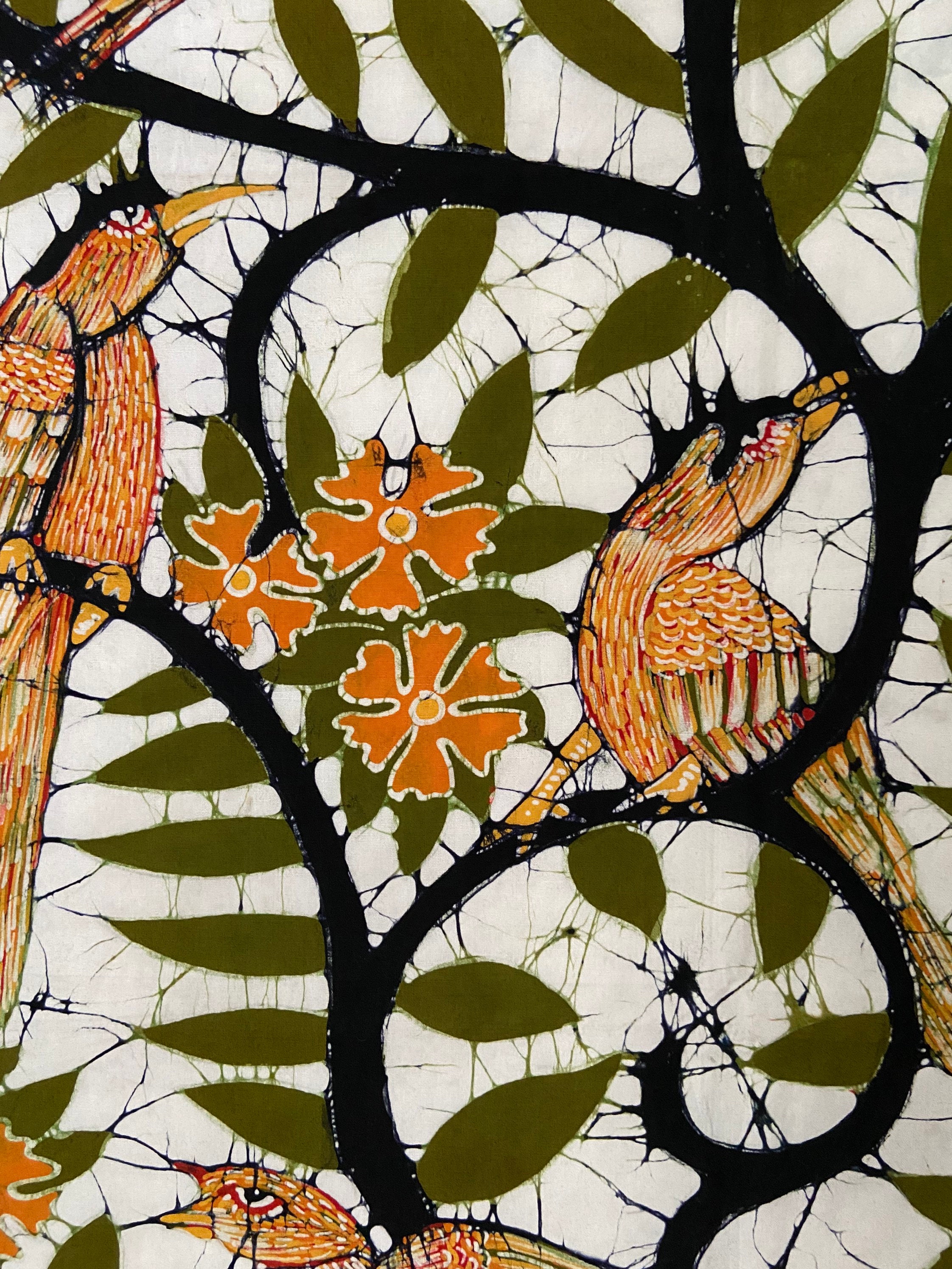 Tree of Life-handmade Sri Lankan Batik Tapestry Wall Hanging 83x63cm - Etsy