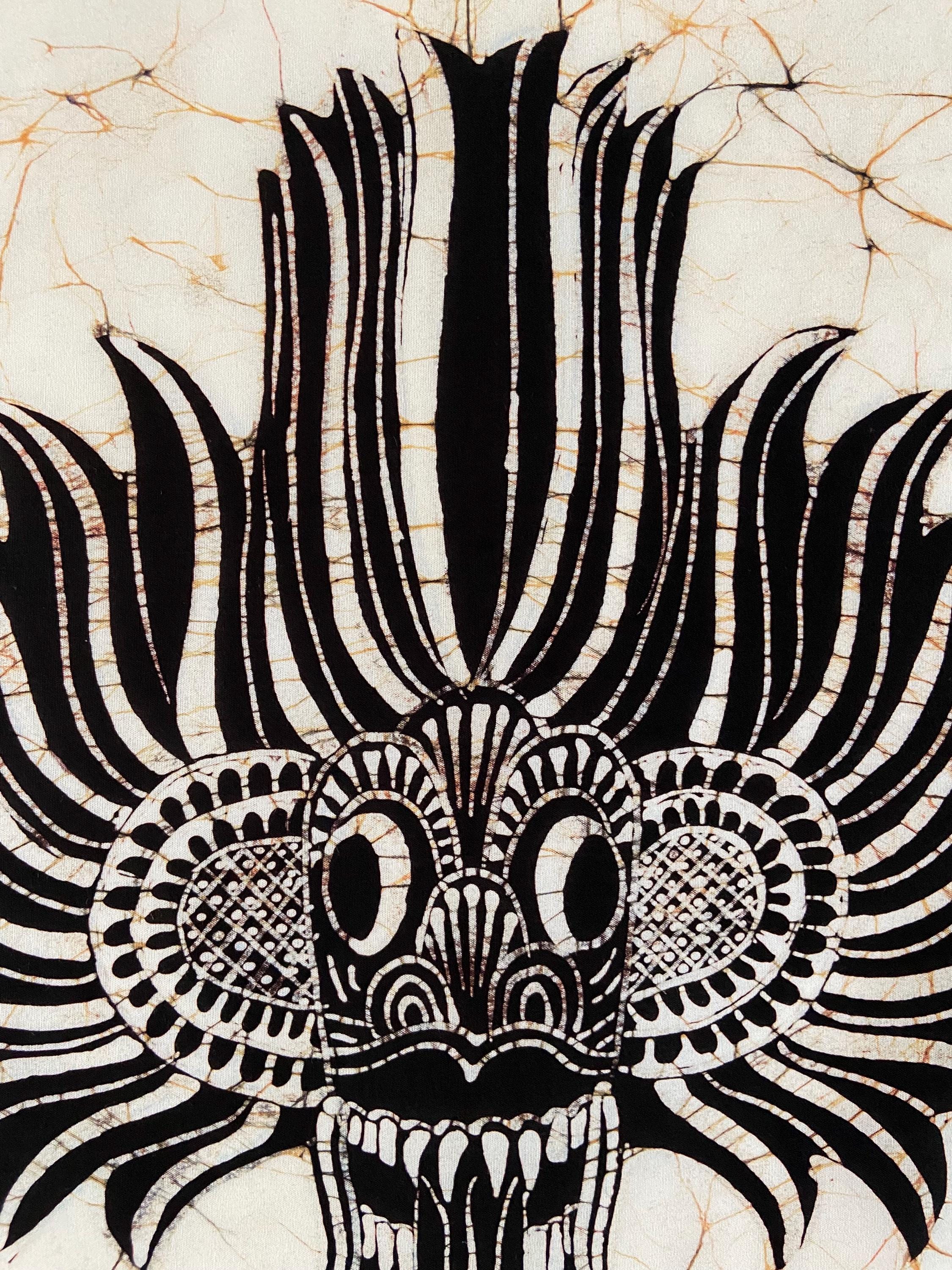 Traditional Sri Lanka Fire Mask (“gini Raksha”) - Handmade Sri Lankan ...