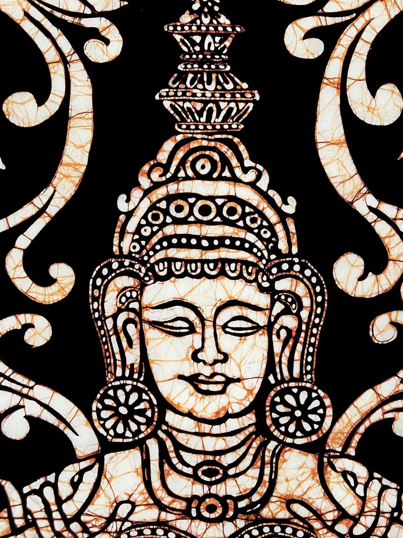 Nari Latha Mala Batik Wall Hanging, Ancient Sri Lankan Mythological ...