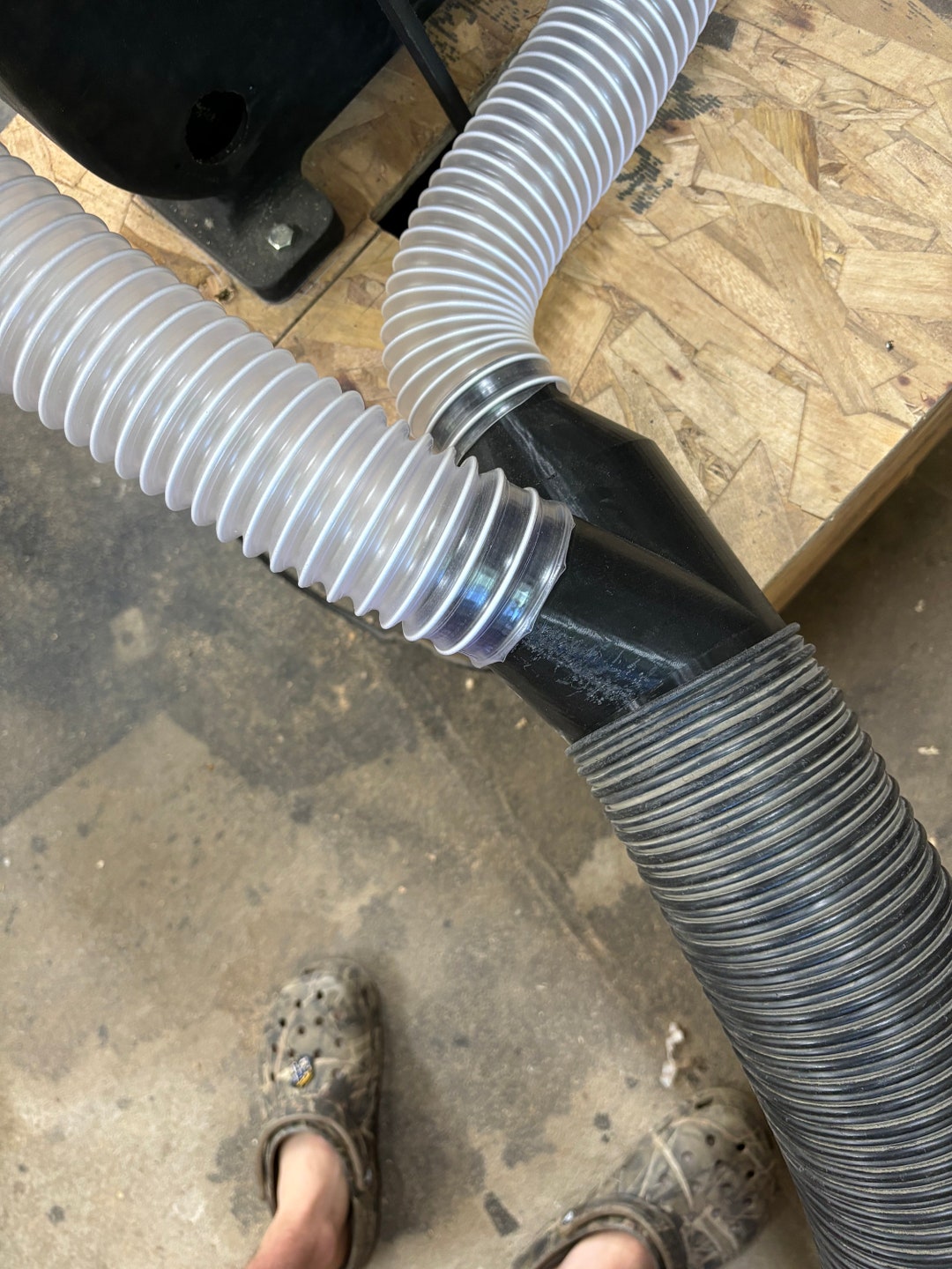 4” to Two 2.5” Dust Collection Fitting - Etsy