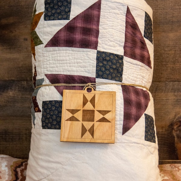 Wooden Quilt Block - Etsy