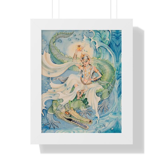 Ganga Devi Poster godess Collection - Etsy