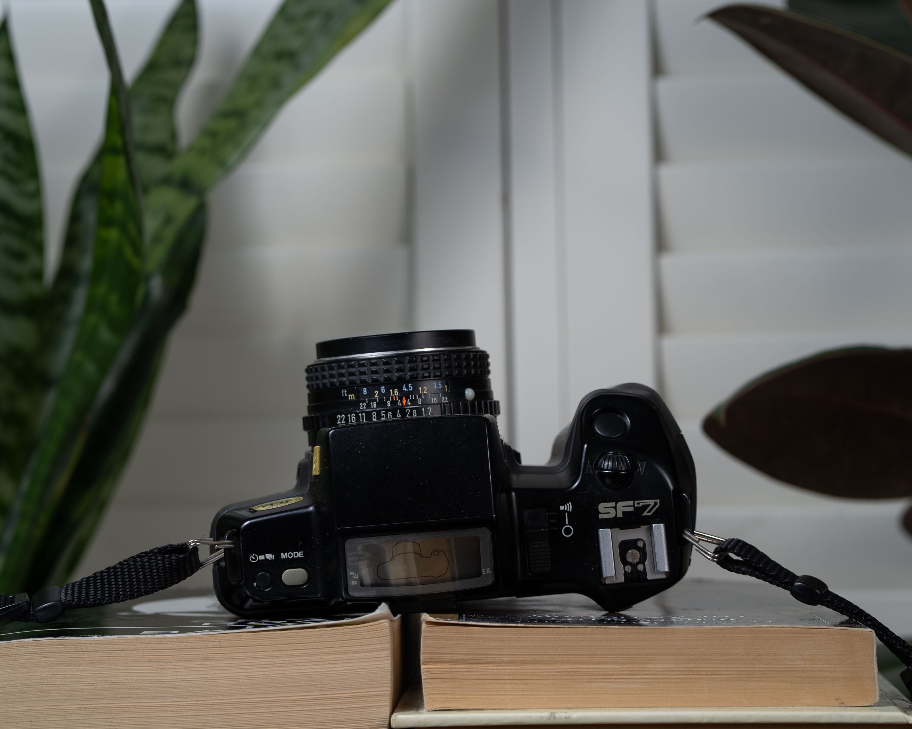35MM Film Camera Pentax SF7 + SMC Pentax-m 1.7 + Pentax AF 200S Flash ...