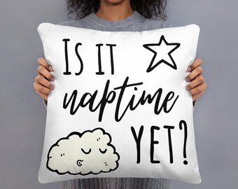 Nap Time Pillow - Etsy