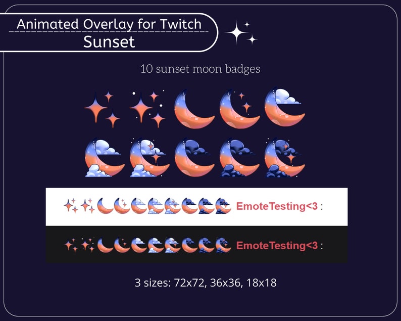 Cozy Animated Sunset Twitch Package Aesthetic Cloud Pack - Etsy