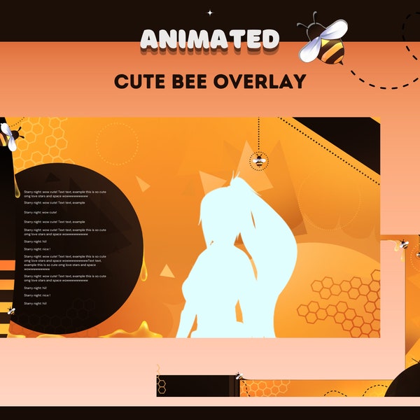 Cute Purple Dreamy Chat Box for Twitch, Crystal, Just Chatting, Pink ...