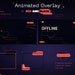 Animated Red Twitch Overlay Package, Dark Red Aesthetic, Twitch Red ...