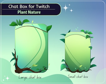 Cute Purple Dreamy Chat Box for Twitch, Crystal, Just Chatting, Pink ...