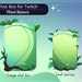 Animated Plant Chat Box for Twitch, Just Chatting, Kawaii Cute Plant ...