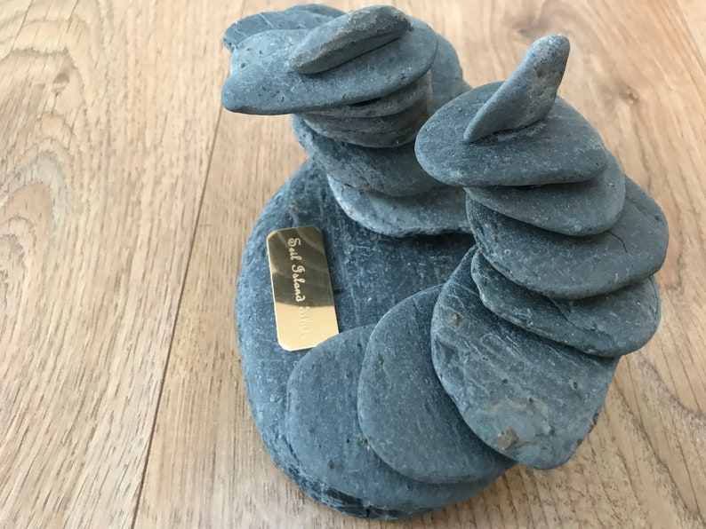 Slate Stone Sculpture From Scottish Slate Islands - Etsy